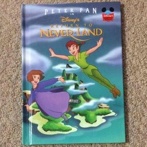 Disney | Other | Disneys Peter Pan Return To Never Land Hc Book | Poshmark